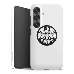 DeinDesign Galaxy S25 Handy Premium Case Smartphone Handyh&uuml;lle Schutzh&uuml;lle matt Eagle Logo Eintracht Frankfurt Premium Case