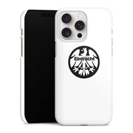 DeinDesign iPhone 15 Pro Max Handy Premium Case Smartphone Handyh&uuml;lle Schutzh&uuml;lle matt Eagle Logo Eintracht Frankfurt Premium Case