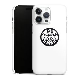 DeinDesign iPhone 14 Pro Max Handy Premium Case Smartphone Handyh&uuml;lle Schutzh&uuml;lle matt Eagle Logo Eintracht Frankfurt Premium Case