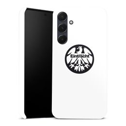 DeinDesign Galaxy A55 5G Handy Premium Case Smartphone Handyh&uuml;lle Schutzh&uuml;lle gl&auml;nzend Eagle Logo Eintracht Frankfurt Premium Case