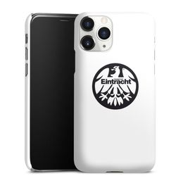 DeinDesign iPhone 11 Pro Handy Premium Case Smartphone Handyh&uuml;lle Schutzh&uuml;lle gl&auml;nzend Eintracht Frankfurt Logo Eagle Premium Case