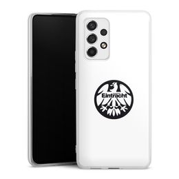 DeinDesign Galaxy A53 5G Handy Silikon H&uuml;lle Case transparent Handyh&uuml;lle Eintracht Frankfurt Logo Eagle Silikon Case
