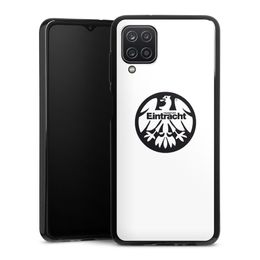 DeinDesign Galaxy A12 Handy Silikon H&uuml;lle Case schwarz Handyh&uuml;lle Eintracht Frankfurt Logo Eagle