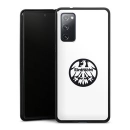 DeinDesign Galaxy S20 FE Handy Silikon H&uuml;lle Case schwarz Handyh&uuml;lle Eintracht Frankfurt Logo Eagle