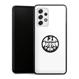 DeinDesign Galaxy A53 5G Handy Silikon H&uuml;lle Case schwarz Handyh&uuml;lle Eintracht Frankfurt Logo Eagle