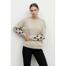 V&eacute;ro Moda Vero Moda Damen Sweatshirt &raquo;VMKAROL BEA LS SWEAT BOX JRS GA&laquo;, mit Blumendruck M