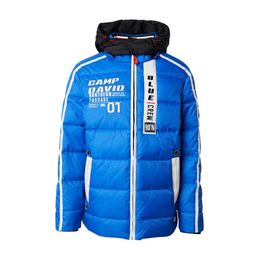CAMP DAVID Jacke Herren Gr&ouml;&szlig;e XL royalblau / rot / wei&szlig;