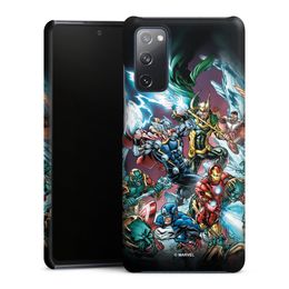DeinDesign Galaxy S20 FE Handy Premium Case Smartphone Handyh&uuml;lle Schutzh&uuml;lle matt Comic Marvel Avengers Premium Case