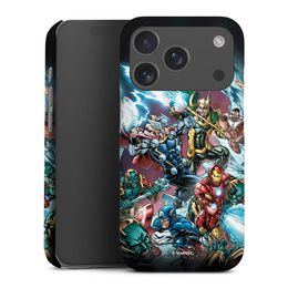 DeinDesign iPhone 17 Pro Handy Premium Case Smartphone Handyh&uuml;lle Schutzh&uuml;lle matt Avengers Marvel Comic Premium Case