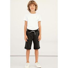 name it Herren Sweatshorts &raquo;NKMVERMO LONG SWE SHORTS UNB F NOOS&laquo; Baumwolle, Umschlagsaum 146, N-Gr