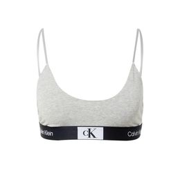 Calvin Klein Underwear BH Damen Gr&ouml;&szlig;e 100 graumeliert / schwarz / wei&szlig;
