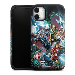 DeinDesign iPhone 11 Handy Panzer Handyh&uuml;lle robuste Outdoor H&uuml;lle Schutzh&uuml;lle matt Marvel Comic Avengers Tough Case