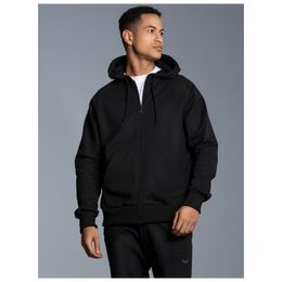 TRIGEMA Herren Sweatjacke &raquo;TRIGEMA Sweatjacke mit Kapuze&laquo; 1 Stk. schwarz L