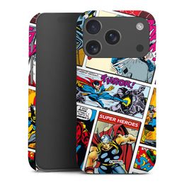 DeinDesign iPhone 17 Pro Handy Premium Case Smartphone Handyh&uuml;lle Schutzh&uuml;lle gl&auml;nzend Avengers Marvel Comic Premium Case