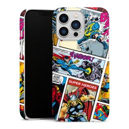 DeinDesign iPhone 13 Pro Handy Premium Case Smartphone Handyh&uuml;lle Schutzh&uuml;lle matt Avengers Marvel Comic Premium Case