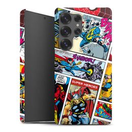DeinDesign Galaxy S25 Ultra Handy Premium Case Smartphone Handyh&uuml;lle Schutzh&uuml;lle matt Avengers Marvel Comic Premium Case