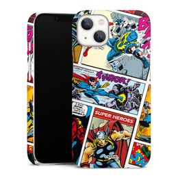 DeinDesign iPhone 13 Handy Premium Case Smartphone Handyh&uuml;lle Schutzh&uuml;lle matt Avengers Marvel Comic Premium Case