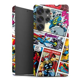 DeinDesign Galaxy S25 Ultra Handy Premium Case Smartphone Handyh&uuml;lle Schutzh&uuml;lle gl&auml;nzend Avengers Marvel Comic Premium Case