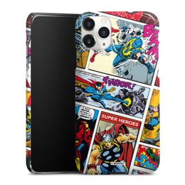 DeinDesign iPhone 11 Pro Max Handy Premium Case Smartphone Handyh&uuml;lle Schutzh&uuml;lle gl&auml;nzend Avengers Marvel Comic Premium Case