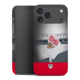 DeinDesign iPhone 17 Pro Max Handy Premium Case Smartphone Handyh&uuml;lle Schutzh&uuml;lle gl&auml;nzend Vfb Stuttgart Bundesliga Official Licensed Product Premium Case