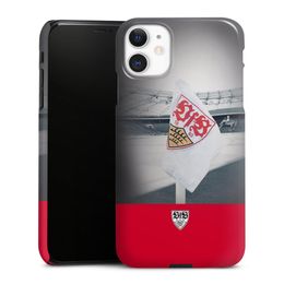 DeinDesign iPhone 11 Handy Premium Case Smartphone Handyh&uuml;lle Schutzh&uuml;lle gl&auml;nzend Official Licensed Product Bundesliga Vfb Stuttgart Premium Case