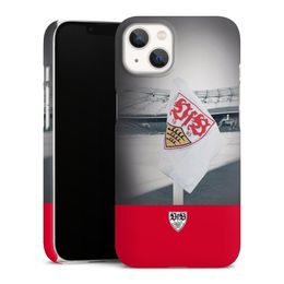 DeinDesign iPhone 13 Handy Premium Case Smartphone Handyh&uuml;lle Schutzh&uuml;lle matt Vfb Stuttgart Bundesliga Official Licensed Product Premium Case