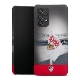 DeinDesign Galaxy A53 5G Handy Premium Case Smartphone Handyh&uuml;lle Schutzh&uuml;lle matt Official Licensed Product Bundesliga Vfb Stuttgart Premium Case