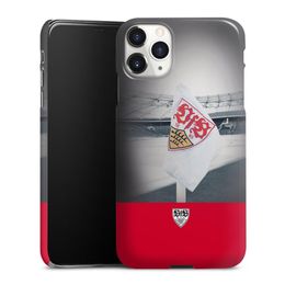 DeinDesign iPhone 11 Pro Max Handy Premium Case Smartphone Handyh&uuml;lle Schutzh&uuml;lle gl&auml;nzend Vfb Stuttgart Bundesliga Official Licensed Product Premium Case