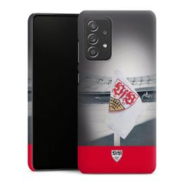 DeinDesign Galaxy A52s 5G Handy Premium Case Smartphone Handyh&uuml;lle Schutzh&uuml;lle matt Official Licensed Product Vfb Stuttgart Bundesliga Premium Case