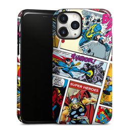 DeinDesign iPhone 11 Pro Handy Panzer Handyh&uuml;lle robuste Outdoor H&uuml;lle Schutzh&uuml;lle gl&auml;nzend Marvel Comic Avengers Tough Case