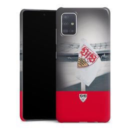DeinDesign Galaxy A51 Handy Premium Case Smartphone Handyh&uuml;lle Schutzh&uuml;lle gl&auml;nzend Vfb Stuttgart Bundesliga Official Licensed Product Premium Case