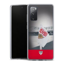 DeinDesign Galaxy S20 FE Handy Silikon H&uuml;lle Case transparent Handyh&uuml;lle Official Licensed Product Bundesliga Vfb Stuttgart Silikon Case