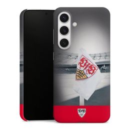DeinDesign Galaxy S24 Handy Premium Case Smartphone Handyh&uuml;lle Schutzh&uuml;lle matt Vfb Stuttgart Bundesliga Official Licensed Product Premium Case