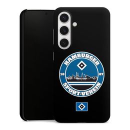 DeinDesign Galaxy S24 Handy Premium Case Smartphone Handyh&uuml;lle Schutzh&uuml;lle matt Hsv Logo Hamburger Sv Premium Case