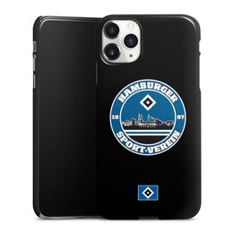 DeinDesign iPhone 11 Pro Max Handy Premium Case Smartphone Handyh&uuml;lle Schutzh&uuml;lle gl&auml;nzend Logo Hamburger Sv Hsv Premium Case