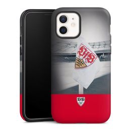 DeinDesign iPhone 12 mini Handy Panzer Handyh&uuml;lle robuste Outdoor H&uuml;lle Schutzh&uuml;lle matt Vfb Stuttgart Bundesliga Official Licensed Product Tough Case