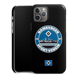 DeinDesign iPhone 12 Pro Handy Premium Case Smartphone Handyh&uuml;lle Schutzh&uuml;lle gl&auml;nzend Hsv Logo Hamburger Sv Premium Case