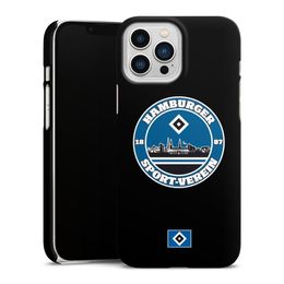 DeinDesign iPhone 13 Pro Max Handy Premium Case Smartphone Handyh&uuml;lle Schutzh&uuml;lle matt Hsv Logo Hamburger Sv Premium Case