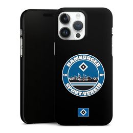 DeinDesign iPhone 14 Pro Max Handy Premium Case Smartphone Handyh&uuml;lle Schutzh&uuml;lle matt Hsv Logo Hamburger Sv Premium Case