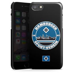 DeinDesign iPhone SE (2020) Handy Premium Case Smartphone Handyh&uuml;lle Schutzh&uuml;lle gl&auml;nzend Logo Hamburger Sv Hsv Premium Case