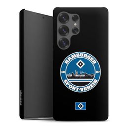 DeinDesign Galaxy S25 Ultra Handy Premium Case Smartphone Handyh&uuml;lle Schutzh&uuml;lle matt Hsv Logo Hamburger Sv Premium Case