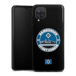 DeinDesign Galaxy A12 Handy Silikon H&uuml;lle Case schwarz Handyh&uuml;lle Logo Hamburger Sv Hsv