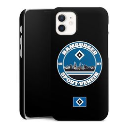 DeinDesign iPhone 12 mini Handy Premium Case Smartphone Handyh&uuml;lle Schutzh&uuml;lle matt Hsv Logo Hamburger Sv Premium Case