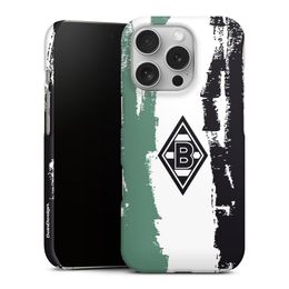 DeinDesign iPhone 16 Pro Handy Premium Case Smartphone Handyh&uuml;lle Schutzh&uuml;lle matt Official Licensed Product Borussia M&ouml;nchengladbach Coat Of Arms Premium Case