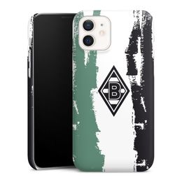 DeinDesign iPhone 12 Handy Premium Case Smartphone Handyh&uuml;lle Schutzh&uuml;lle matt Borussia M&ouml;nchengladbach Official Licensed Product Coat Of Arms Premium Case