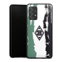 DeinDesign Galaxy A52s 5G Handy Silikon H&uuml;lle Case schwarz Handyh&uuml;lle Official Licensed Product Borussia M&ouml;nchengladbach Coat Of Arms