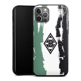 DeinDesign iPhone 12 Pro Handy Silikon H&uuml;lle Case schwarz Handyh&uuml;lle Borussia M&ouml;nchengladbach Official Licensed Product Coat Of Arms