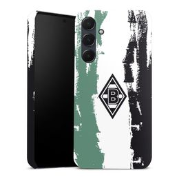 DeinDesign Galaxy A55 5G Handy Premium Case Smartphone Handyh&uuml;lle Schutzh&uuml;lle gl&auml;nzend Official Licensed Product Borussia M&ouml;nchengladbach Coat Of Arms Premium 