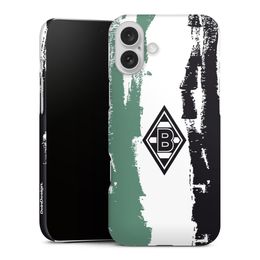 DeinDesign iPhone 16 Plus Handy Premium Case Smartphone Handyh&uuml;lle Schutzh&uuml;lle matt Official Licensed Product Borussia M&ouml;nchengladbach Coat Of Arms Premium Case