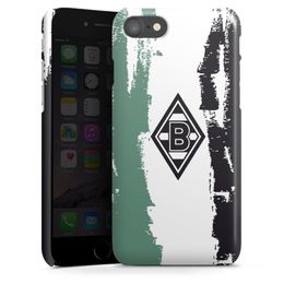 DeinDesign iPhone SE (2022) Handy Premium Case Smartphone Handyh&uuml;lle Schutzh&uuml;lle gl&auml;nzend Borussia M&ouml;nchengladbach Official Licensed Product Coat Of Arms Premium